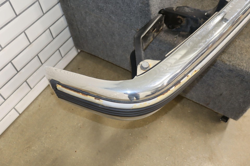 92-99 Chevy GMC Truck SUV GMT400 Chrome Front Bumper Assembly OEM | eBay