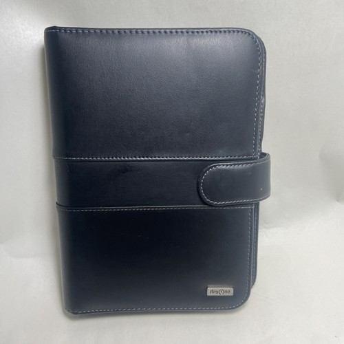 Franklin Covey Black Faux Leather Classic Planner 7-Ring Snap Binder | eBay