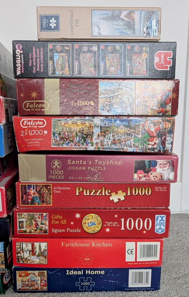 Job Lot Jigsaw Bundle - 37x Mixed Puzzles | eBay UK
