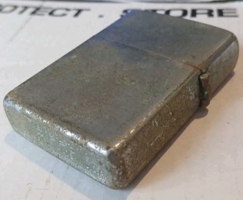 ZIPPO Vintage 3 Barrel Hinge 16 Hole Pat 2032695 NICE! Sparks! Has ...