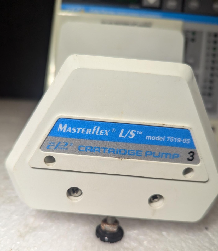Masterflex Cole-Parmer Pump 7523-70 with cartridge Pump Head 7519-05 | eBay
