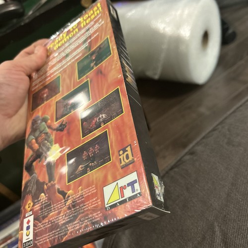 DOOM (Panasonic 3DO, 1993) Long box - Ripped torn seal on top | eBay