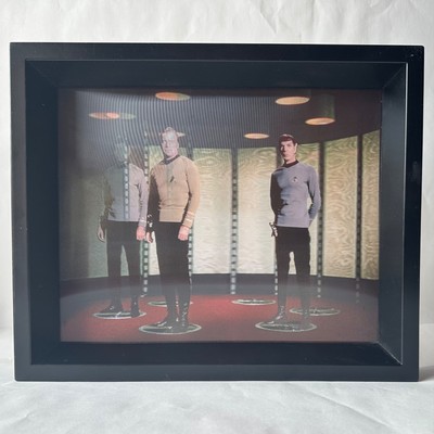 Star Trek Lenticular Shadow Box Wall Hanging TOS The Original Series ...