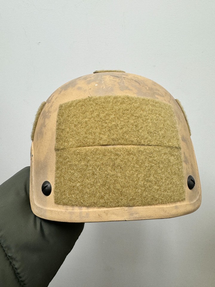 Genuine US Special Force MSA High Cut Combat Helmet Three Holes - Size ...