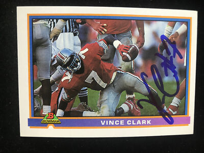 Vince Clark -Ohio State- Green Bay Packers Autographed Card | eBay
