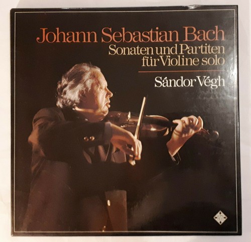 SANDOR VEGH - BACH "Sonaten Und Partiten Fur Violine Solo" - 3LP BOX ...