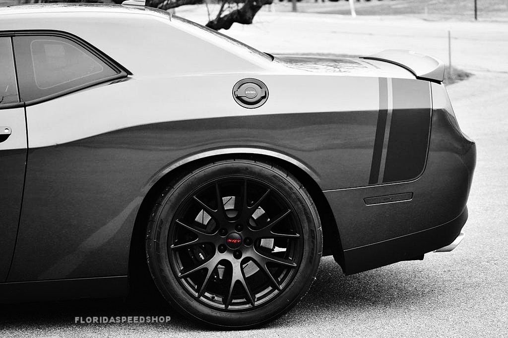 Dodge Hellcat Satin Matte Black Wheels SET 20x9.5/20x10.5 SET ...