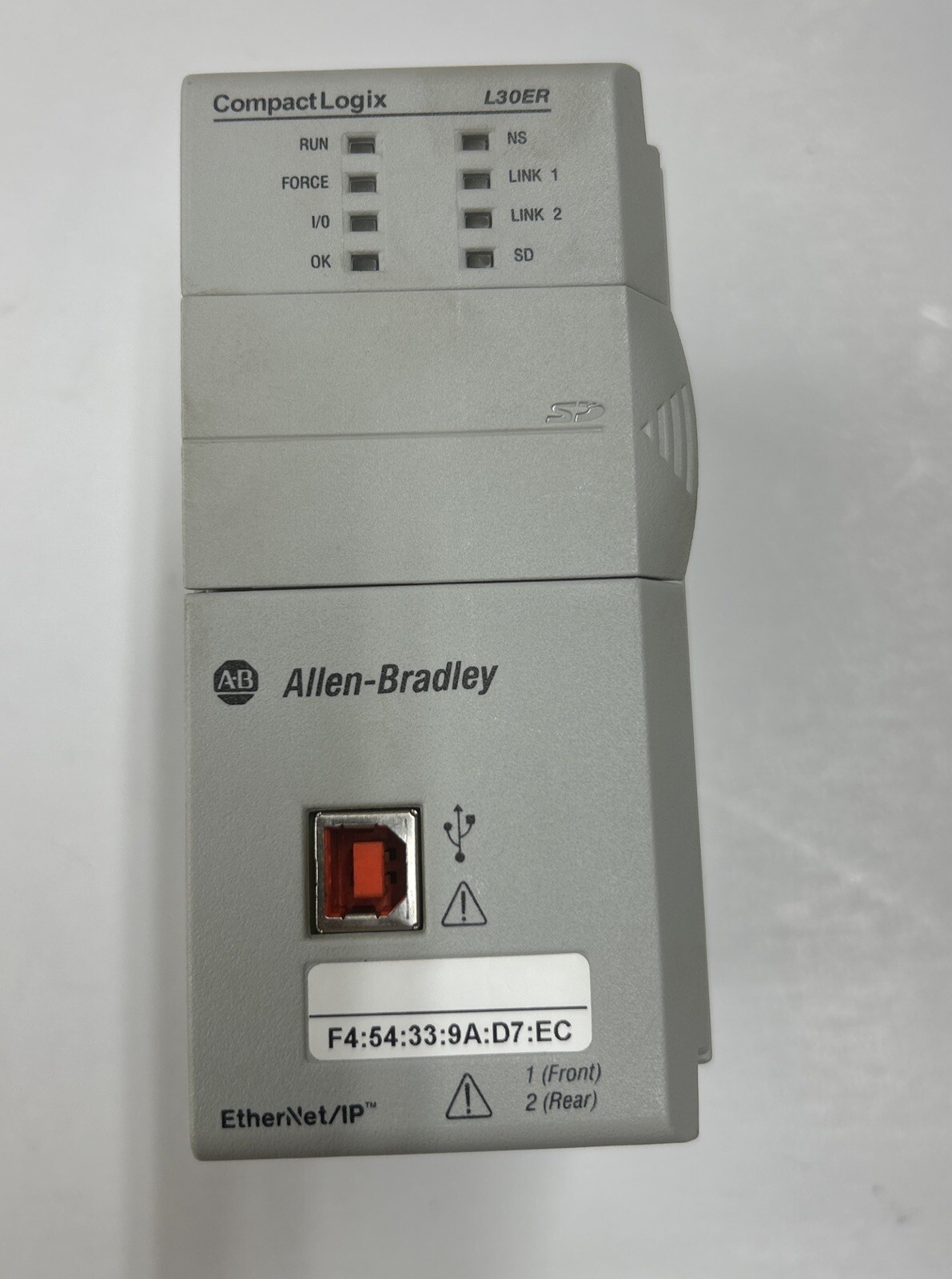 Allen Bradley 1769-L30ER CompactLogix 1 MB ENet Controller | eBay
