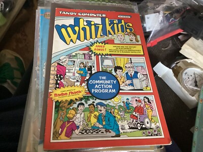 Whiz Kids Comic Book 1992 Radio Shack Promo Tandy Computer CAT. NO. 68 ...