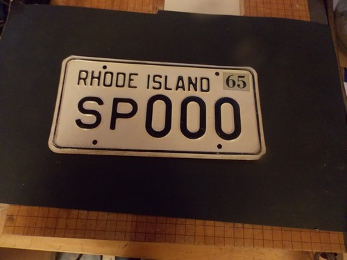 1965 Rhode Island License Plate | eBay