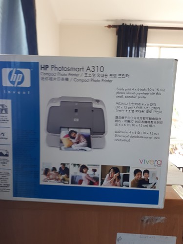 HP Photosmart A310 Compact Photo Printer With Accessories Box Never ...