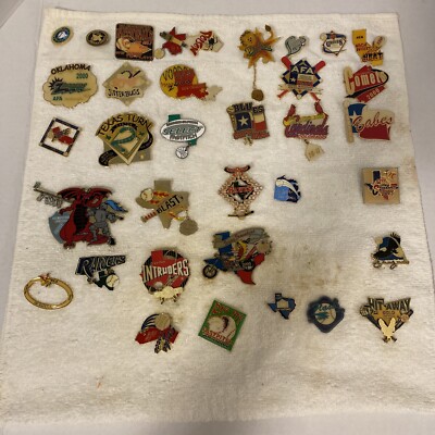HUGE LOT 35 Girls Fastpitch Softball Hat Lapel Pin Pins Collection | eBay