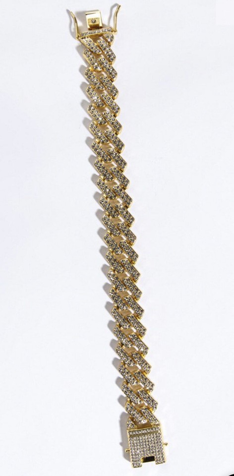 CUBAN STRAIGHT EDGE CHAIN ANKLET | eBay