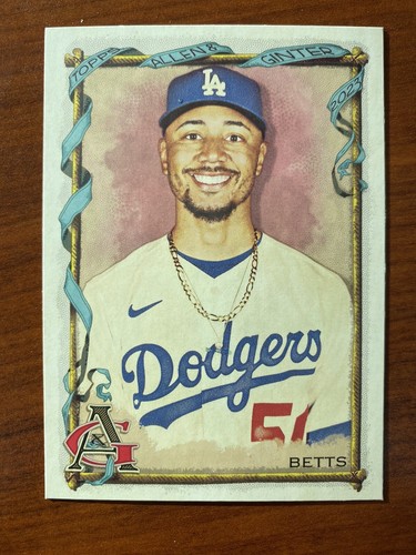 2023 Topps Allen & Ginter Mookie Betts #65 Base Set Los Angeles Dodgers ...