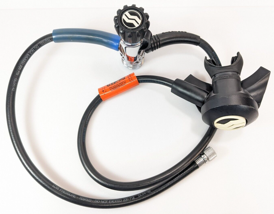 Sherwood Blizzard Scuba Dive Regulator Set Yoke 1st First, + 2nd Second ...