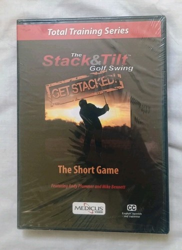 Total Training Stack Tilt Golf Swing 3 DVD: Short Game, Shaping ...