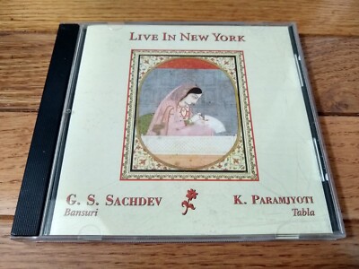 Live in New York - G. S. Sachdev (bansuri); K. Paramjyoti (tabla) | eBay
