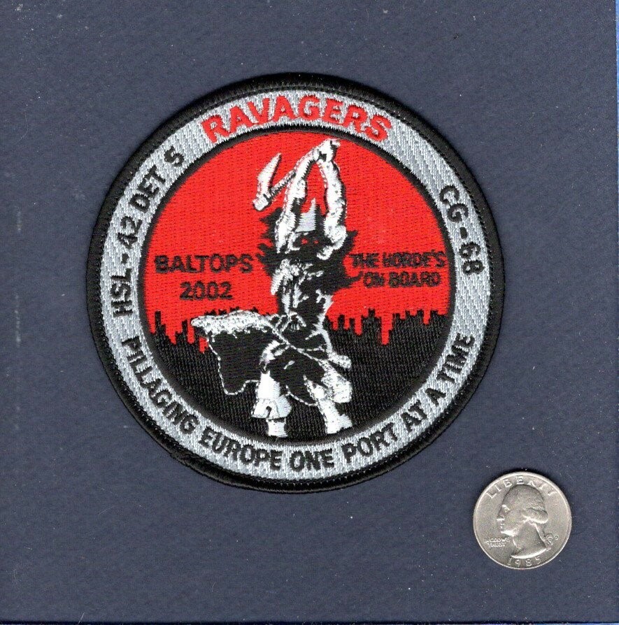 HSL-42 PROUD WARRIORS DET 5 2002 CG-68 Navy SH-60 Helicopter Squadron ...