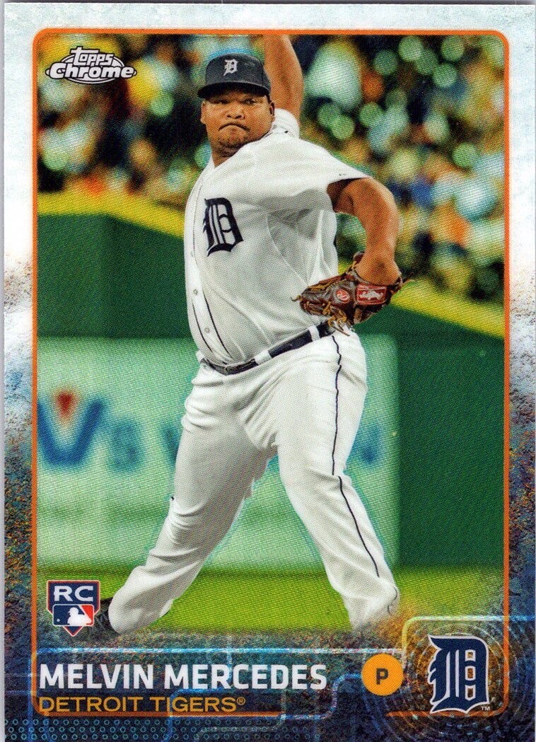 2015 Topps Chrome Refractors #71 Melvin Mercedes Detroit Tigers | eBay