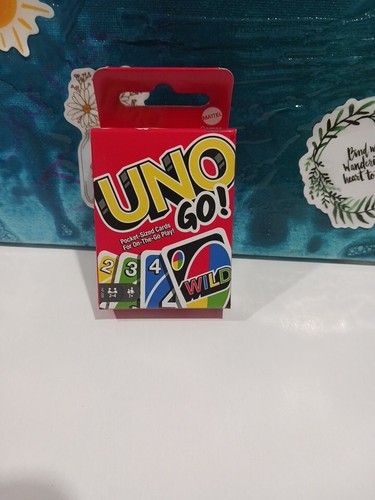 UNO Go Mini Card Game! Mini Travel Version. Pocket Sized. | eBay