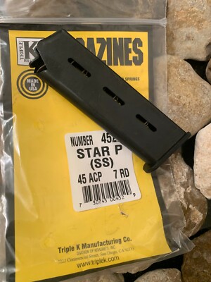 2-Pack STAR MODEL P SS SUPER P MAGAZINE-8-RD .45 45 MODELO FLUSH FIT ...