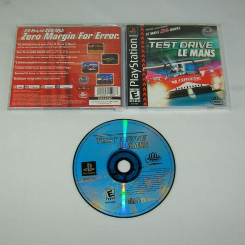 PlayStation PS1 Test Drive Le Mans game w/ case & manual, 2000 ...