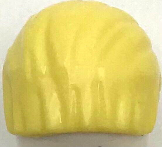 Lego New Bright Light Yellow Minifigure Hair Combed Front to Rear Piece ...