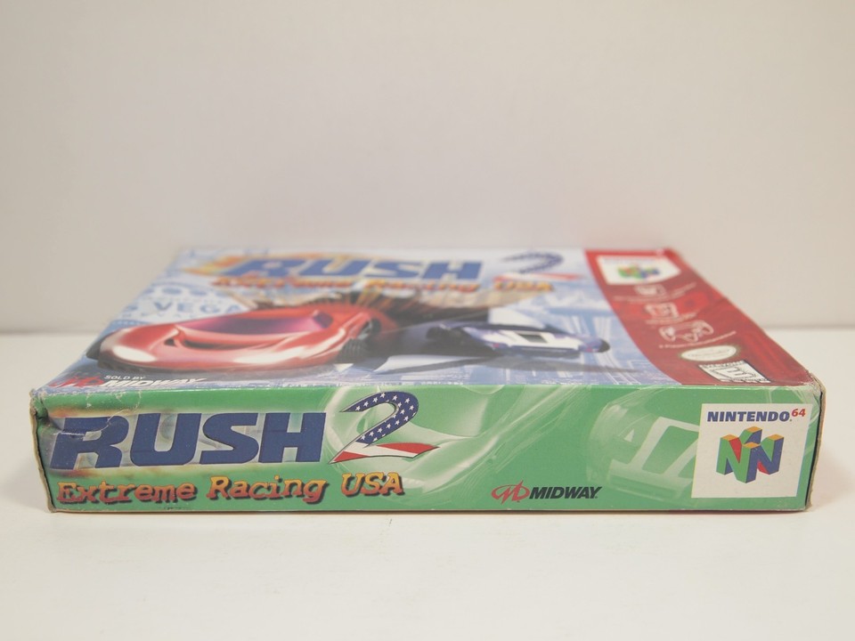 RUSH 2 Extreme Racing USA (Nintendo 64 | N64) Authentic BOX ONLY | eBay