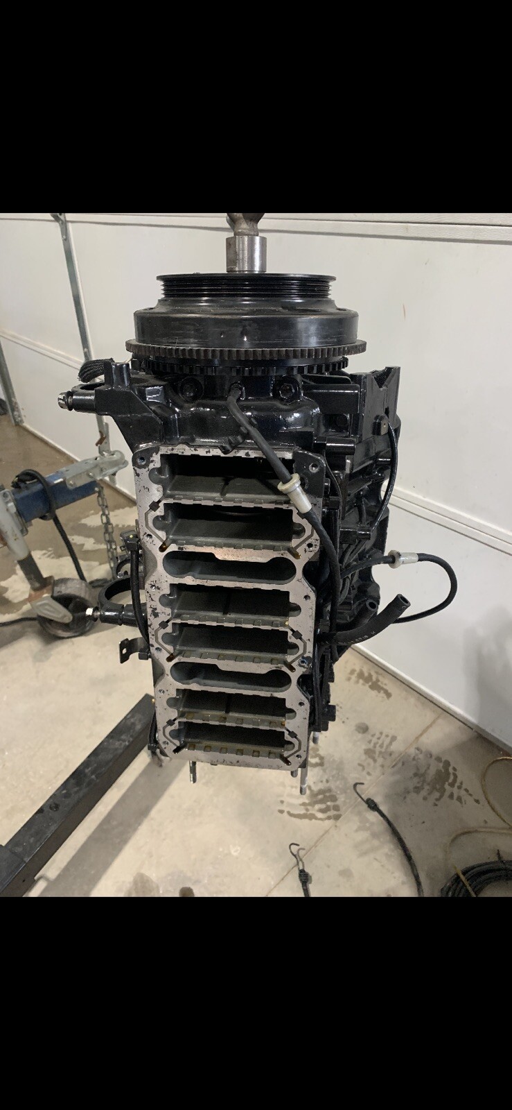 2004 Mercury Optimax 200HP Outboard Powerhead Assembly Crankcase | eBay