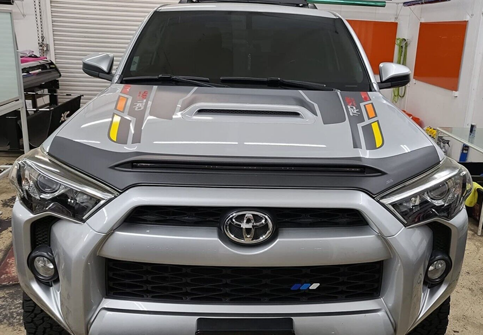 Matte Black AVS Aeroskin Lightshield Hood Bug Protector for 10-24 ...