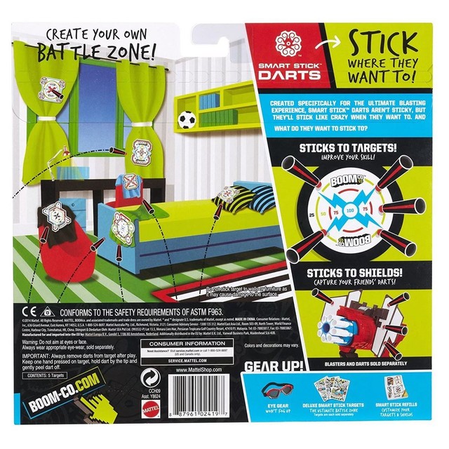 BOOMCO Y8624 Smart Stick Target Sticker Pack 1 for sale online | eBay