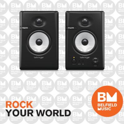 Behringer Truth Audiophile 3.5inch Studio Monitors | eBay Australia