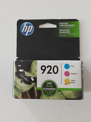 NEW HP 920 3-Pack Color Ink Cartridge Cyan Magenta Yellow for HP ...