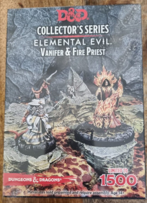 D&D--Miniatures Elemetar Evil Vanifer & Firet Priest-Tabletop-RPG-rare ...