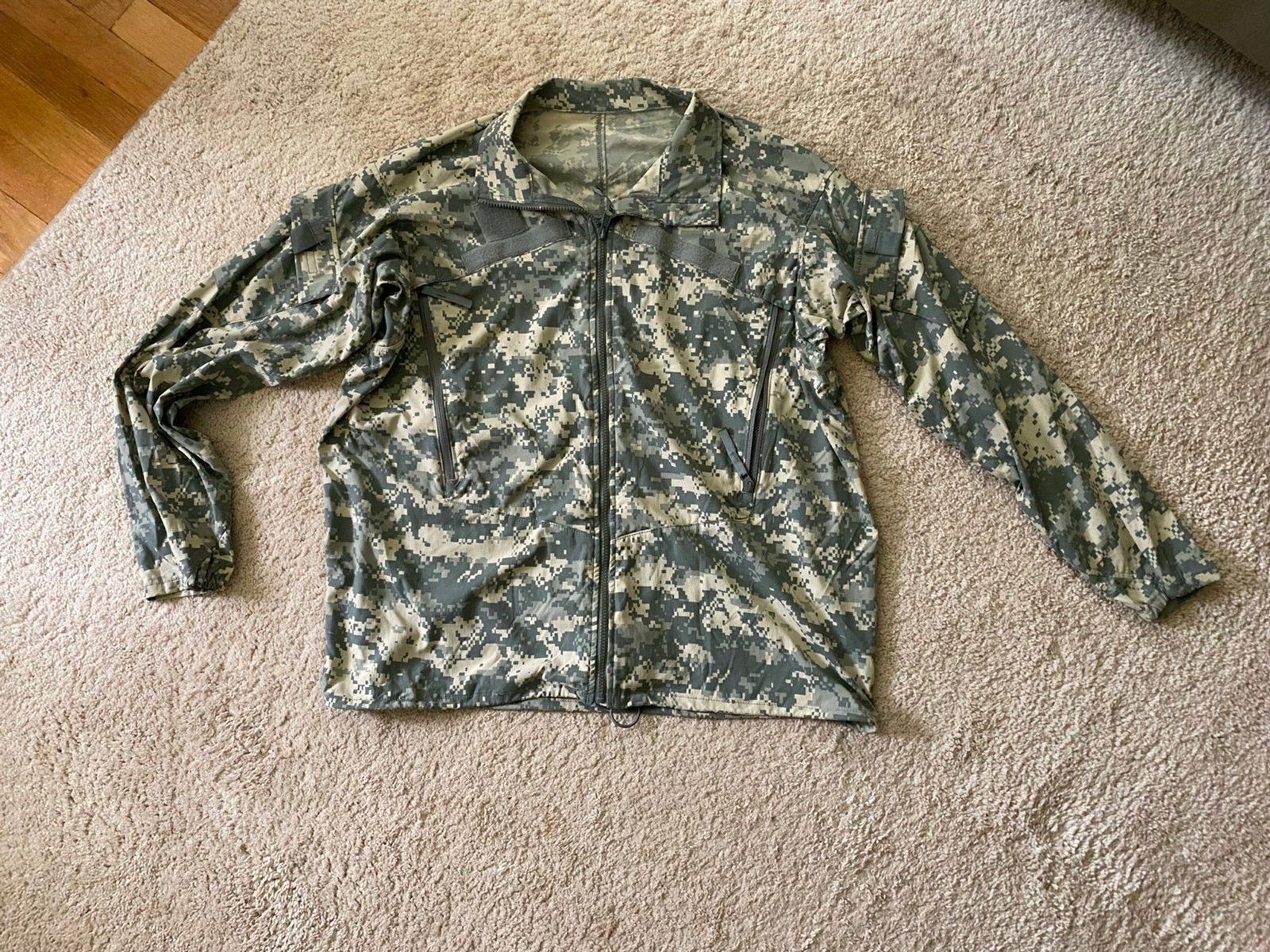 Men’s Gen III ECWCS Digital Camo Military Wind Cold W… - Gem