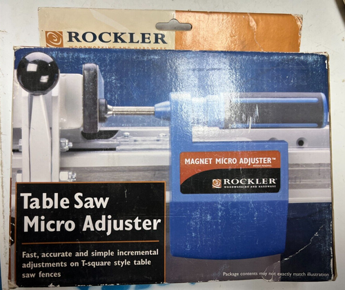 Rockler Table Saw Magnetic Micro Adjuster NEW OPEN BOX WOODWORKING ...