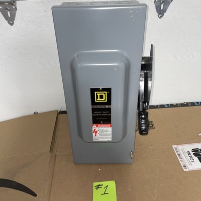 30 Amps & Under - Square D Safety Switch