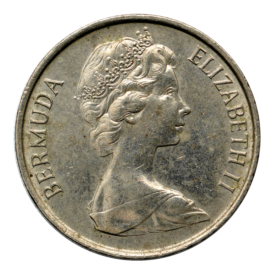 1982 Bermuda 5 Cents Coin, km16, Mintage 200,000 - Rare Coin 🇧🇲 | eBay