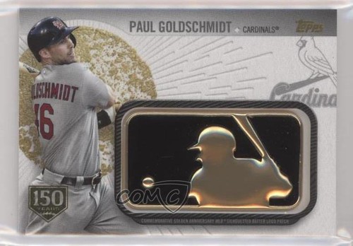 2019 Topps - MLB Logo Golden Anniversary Patch Cards 150th Anniversary ...