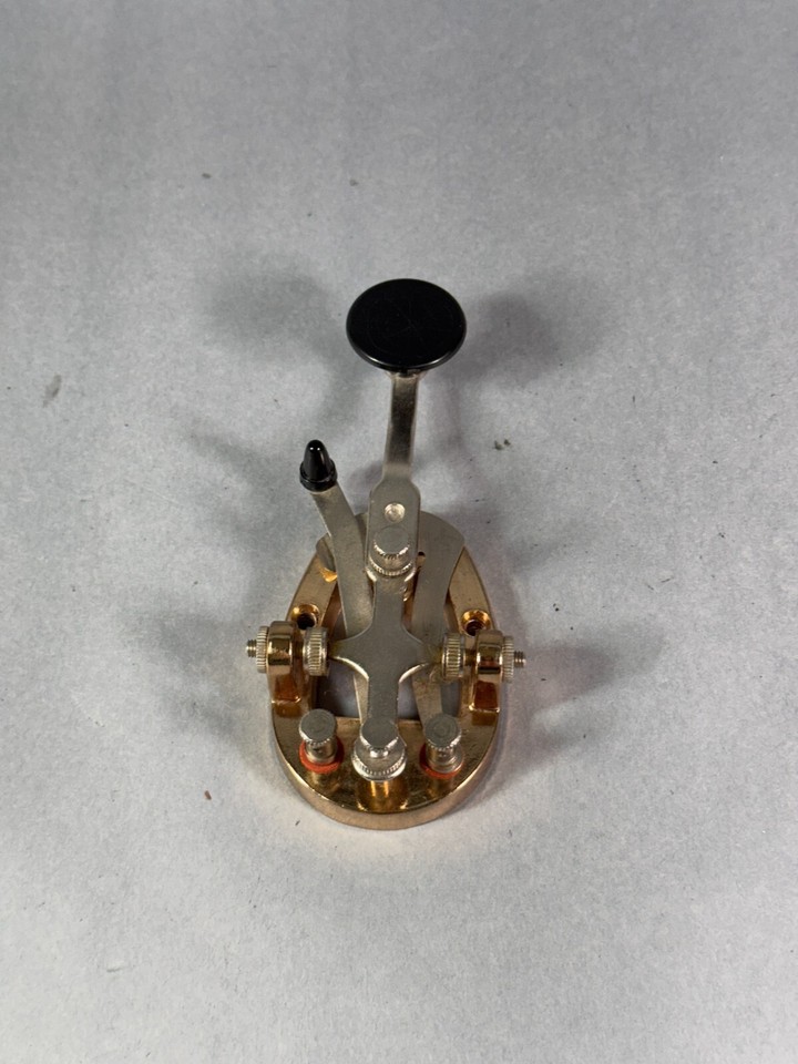 Vintage Morse Code Telegraph Key - Free Shipping - Untested | eBay