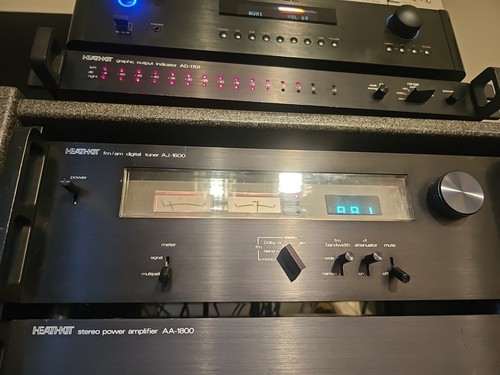 Heathkit AJ-1600 Digital Tuner Stereo Radio, Pro Series, Rack Mount FM ...