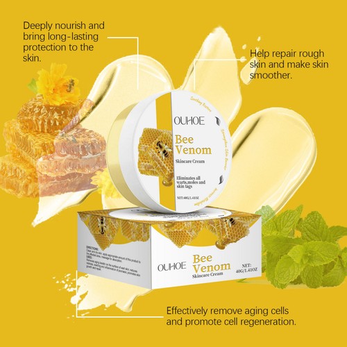 1/2Pcs Bee Venom Treatment-cream to solve skin problems Wart Removal ...