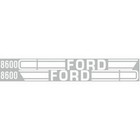 NEW 8600 FORD TRACTOR HOOD DECAL KIT 8600 HIGH QUALITY LONG LASTING ...