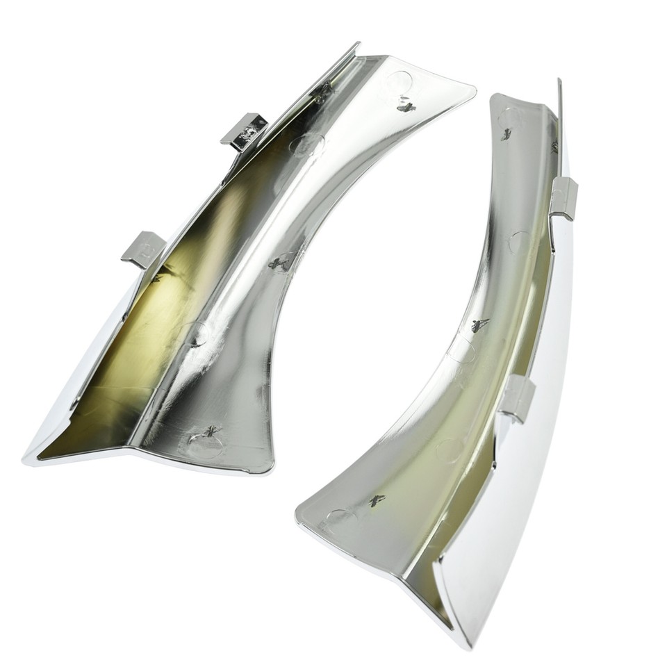 Chrome Saddle Heat Shield Air Deflector Fit For Victory Cross Roads ...