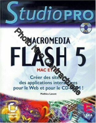 Flash 5 : macromedia ; Mac et PC | Lavant M | Très bon état | eBay