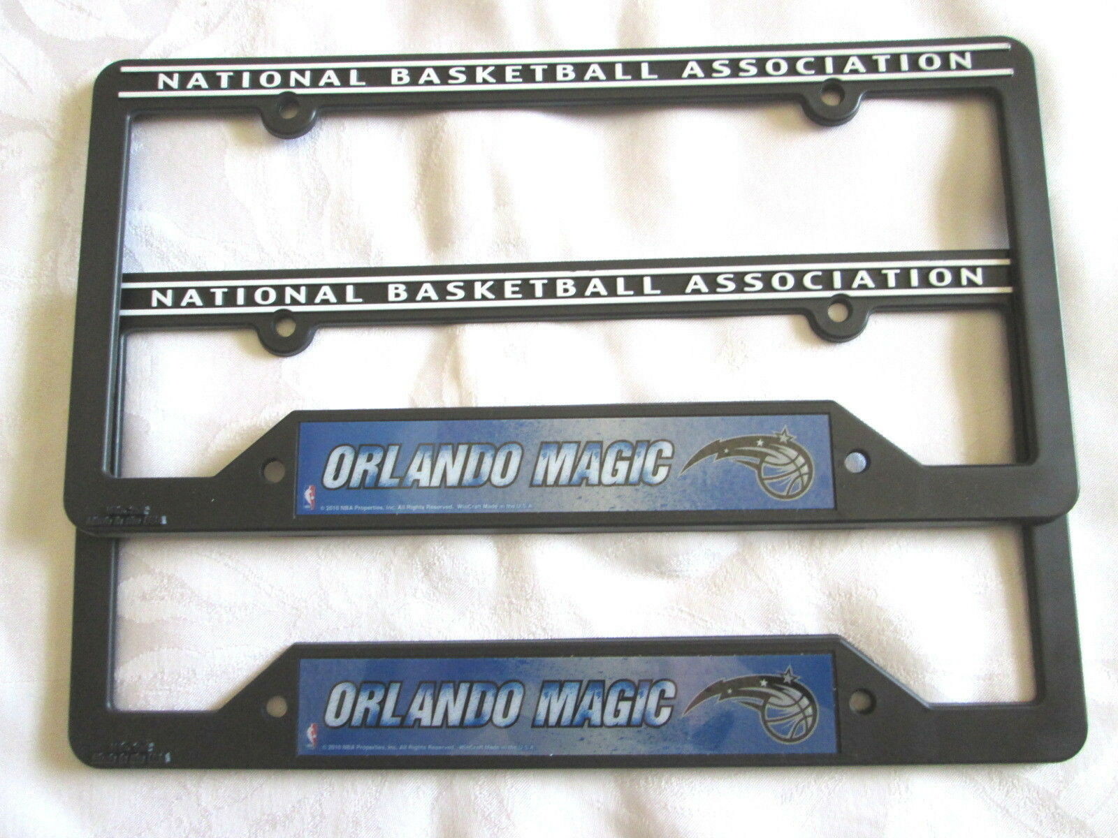TWO (2) ORLANDO MAGIC LICENSE PLATE FRAMES #1 - NEW | eBay