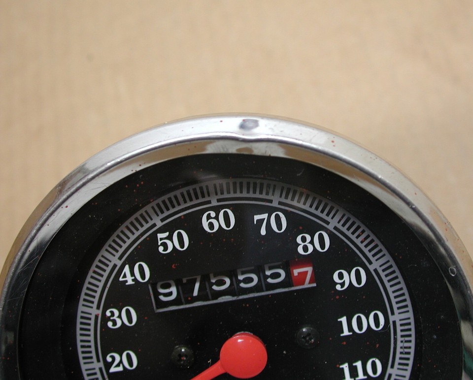 Vintage HARLEY DAVIDSON Sportster XL DYNA FXR OEM 3.5" Speedometer | eBay