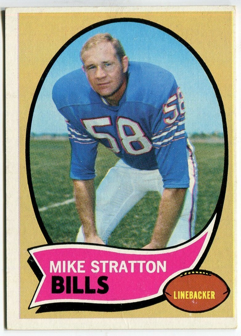 1970 Topps #252 Mike Stratton Buffalo Bills | eBay