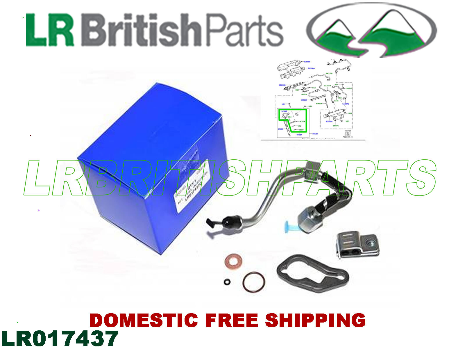LAND ROVER FUEL INJECTOR REFIT KIT RANGE ROVER DISCOVERY VELAR SPORT ...