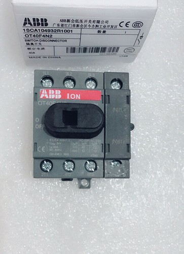 1pc New ABB Isolation Switch OT40F4N2 40A Backplane Mounting | eBay